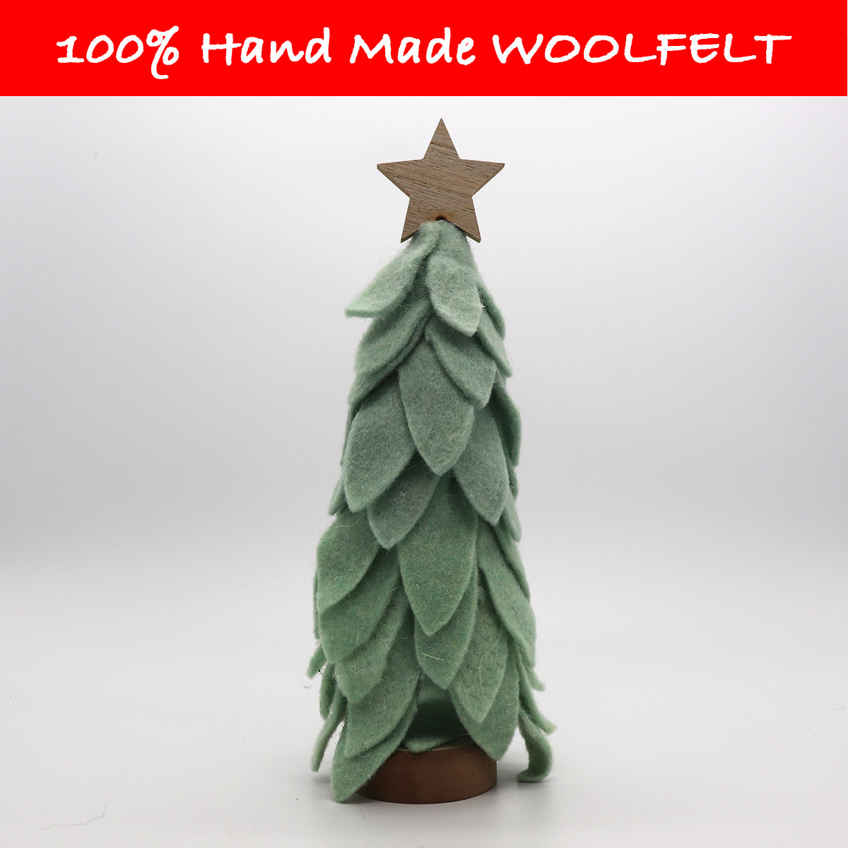 Buy Wool Felt Large Christmas Tree Green Online | Lillianna Gifts